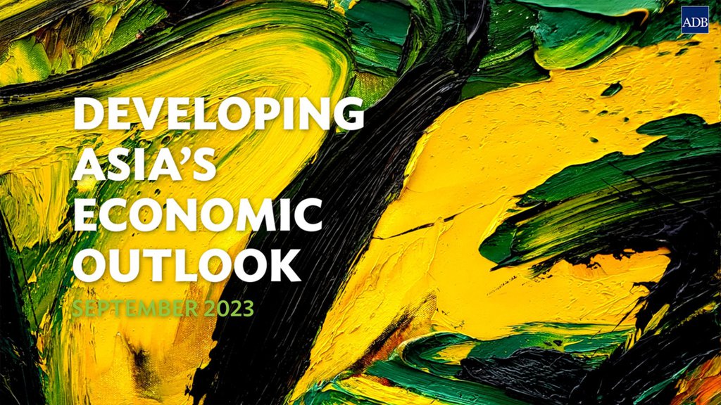 Asian Development Outlook Ado September 2023 Forecast 4 8 Percent