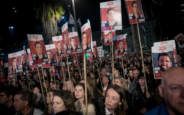 Multiple Rallies Demand Deal To Return All Hostages | New Spotlight ... Multiple Rallies Demand Deal To Return All Hostages | New Spotlight ...